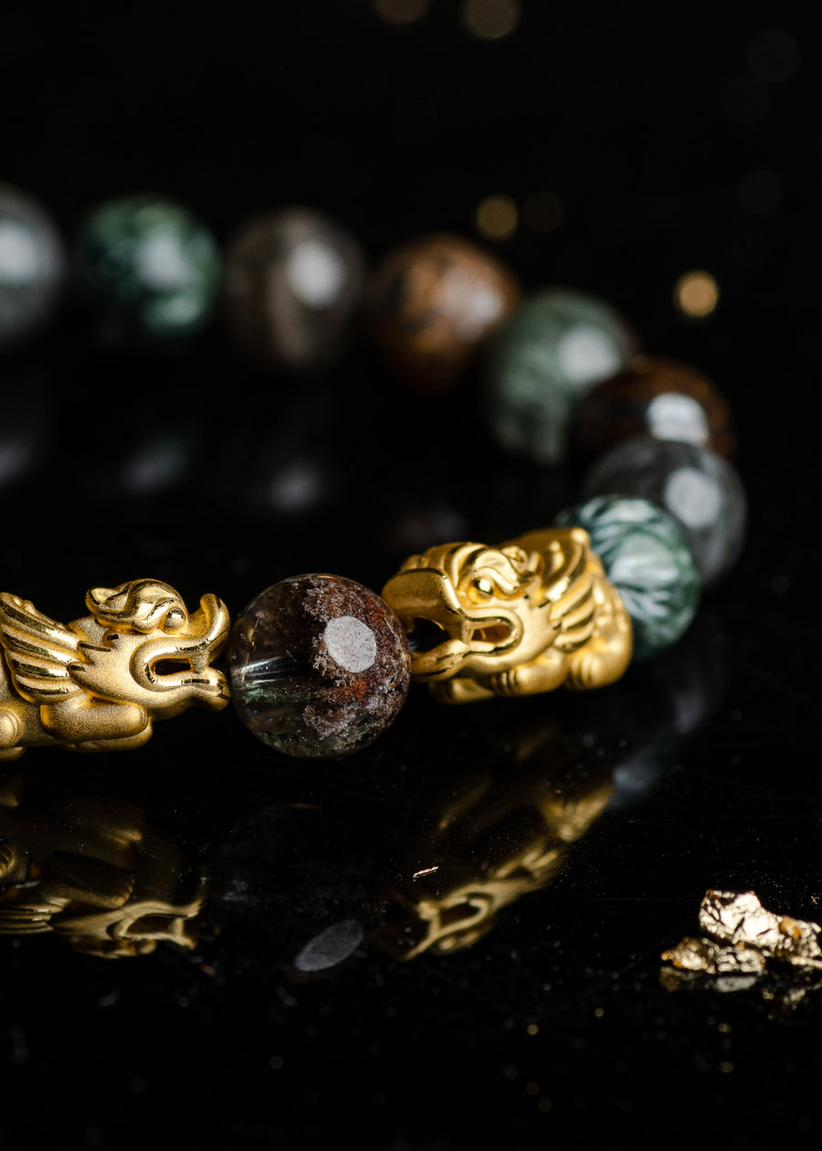 Hoseiki Feng Shui Jewelry | Luxury Accessories, Gemstone, Bracelet ...