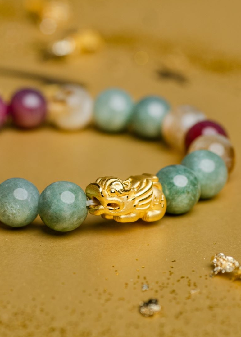 Hoseiki Feng Shui Jewelry | Luxury Accessories, Gemstone, Bracelet ...