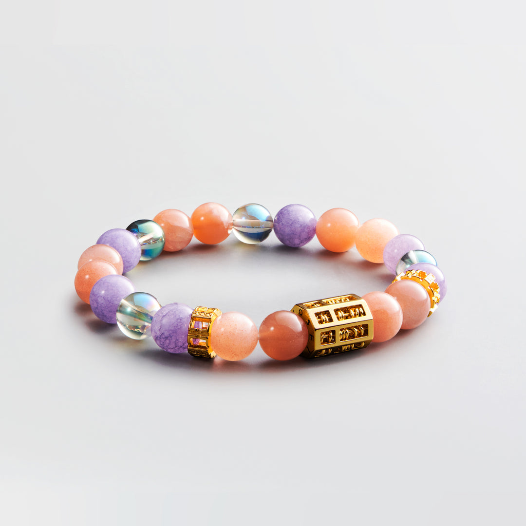 Triple Wealth Abacus Bracelet - The Splendor – Hoseiki Jewelry